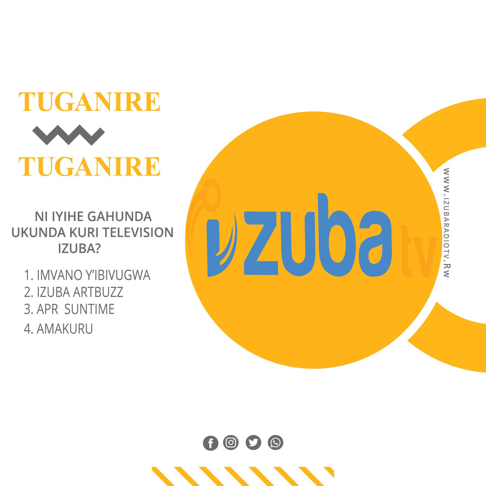 Murakaza neza - izubaradiotv